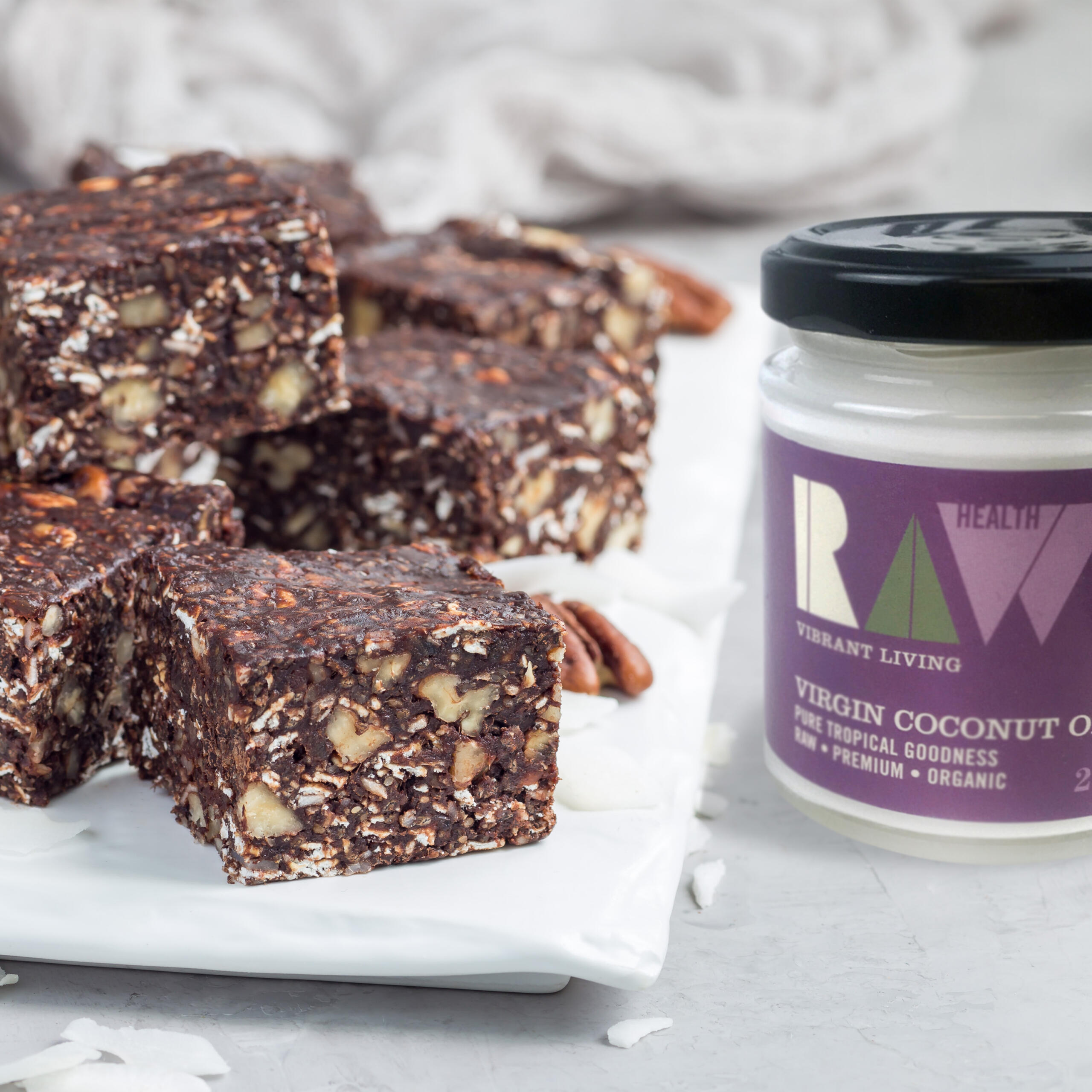 Chewy Hemp Protein Bars | Raw Vibrant Living
